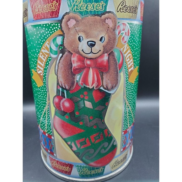 Accents | Vintage 199 Reeses Pb Cups Teddy Bear Tin Holiday Classics ...